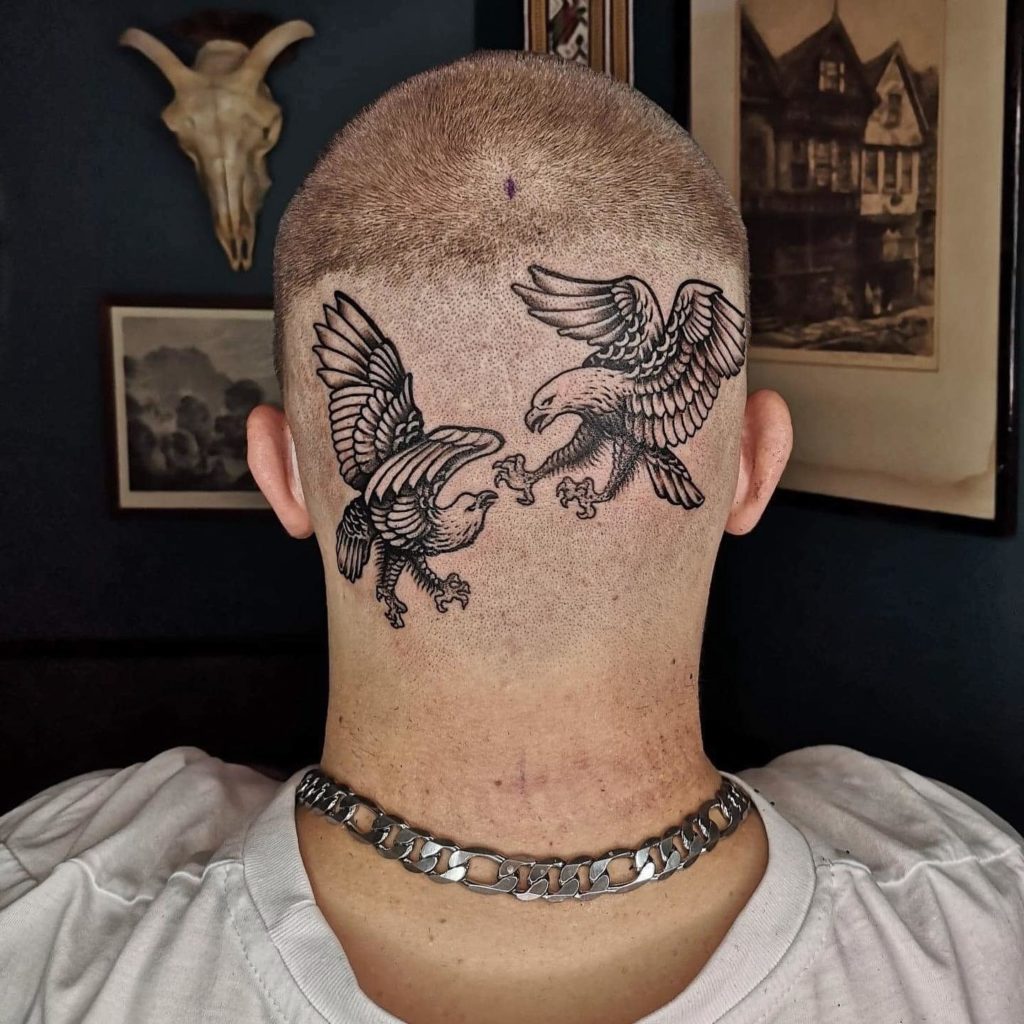 Two birds dancing about for .kafka . Thanks so much man 🤟🏻 - - - ⋆ ...