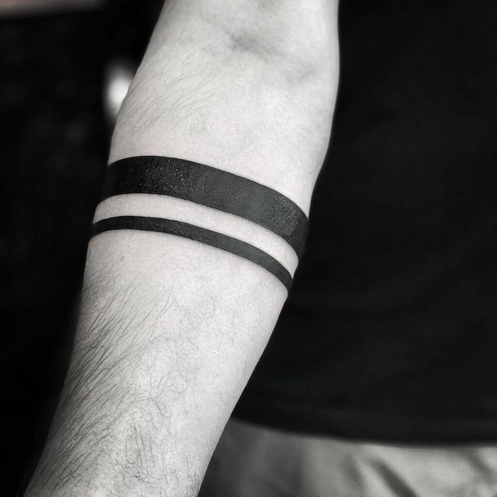 Classic bands by our resident Marc💥 📲 marcdiamondtattoo If you would ...