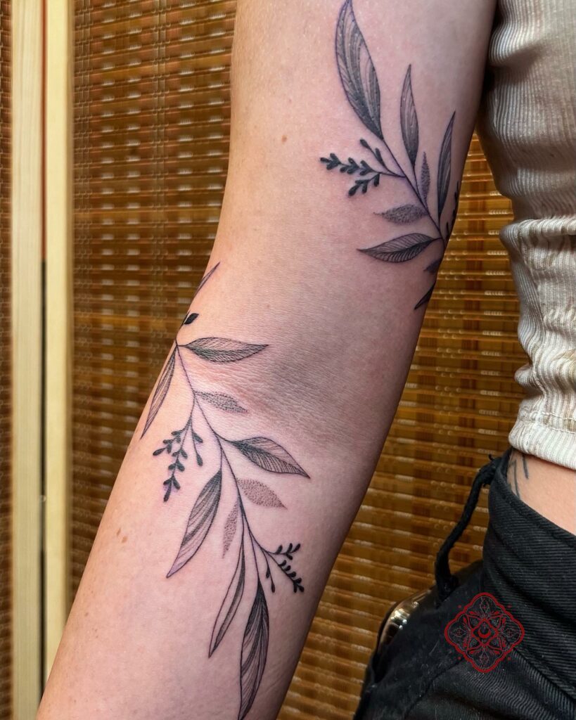 Always an honor to tattoo another tattoo artist! Thank you dear m_ink ...